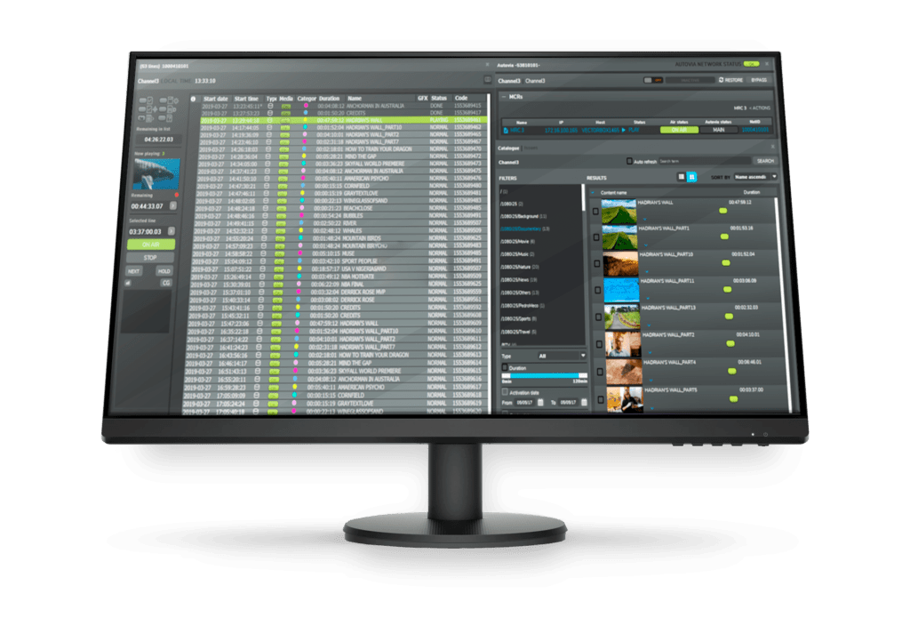 Vector3 - TV Playout - Ingest - Ad insertion